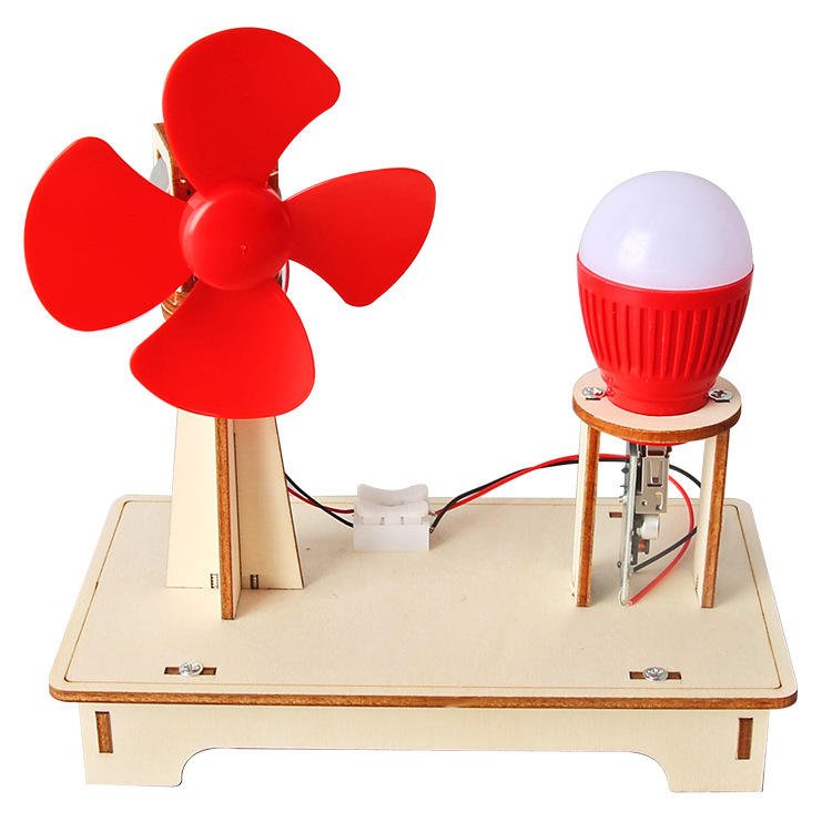DIY Wind Power Generator Kit – Creative STEM Science Toy - Kidurio